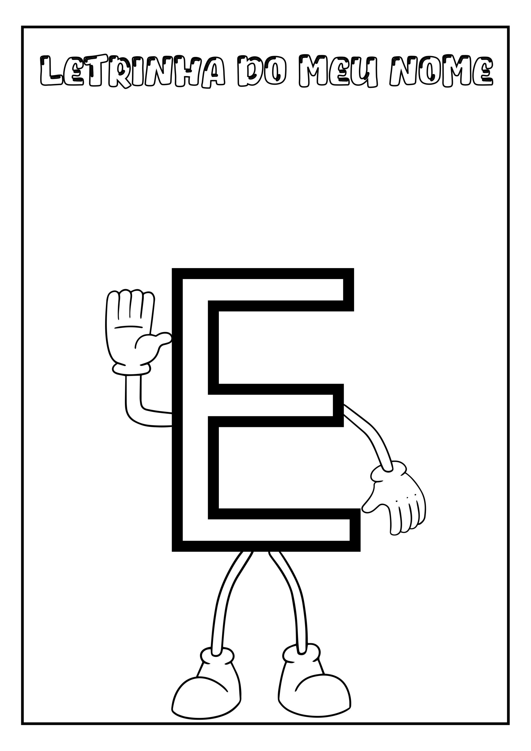 Letrinha do Meu Nome – Engenhocas da Prof